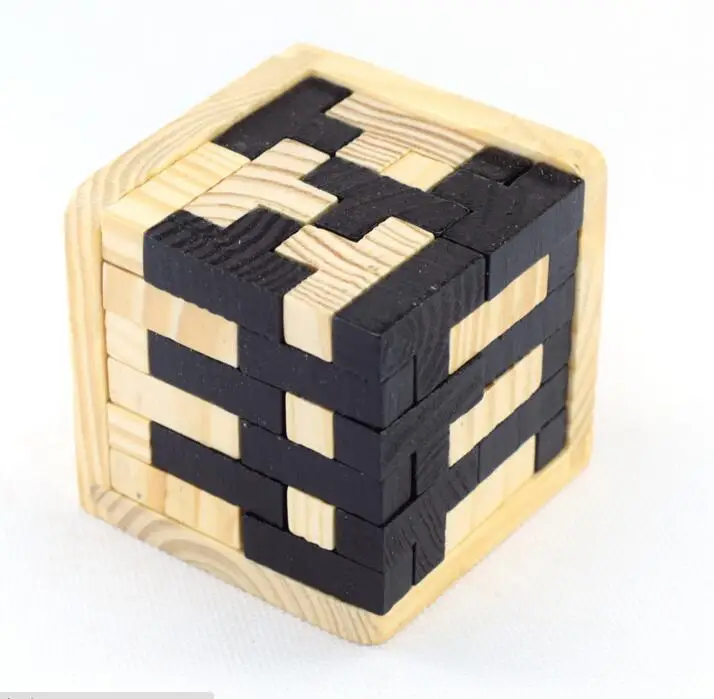 Wooden Magic Cube Puzzle Solution