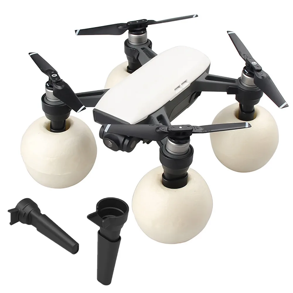 XBERSTAR Water Snow Floating Landing Gear for DJI Spark Drone Floating ...