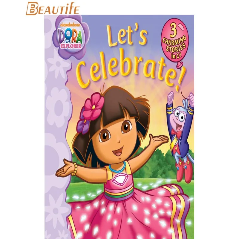 New Arrive Custom Dora the Explorer Canvas Silk Poster for Home Decor ...