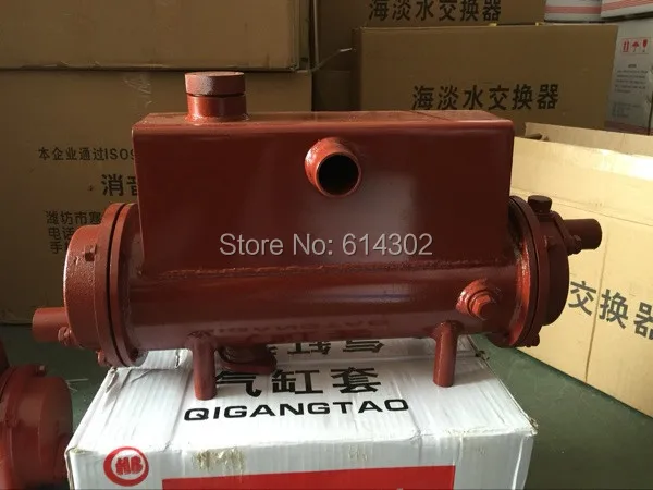 R4105 diesel engine sea and fresh water cooled and heat exchanger ...
