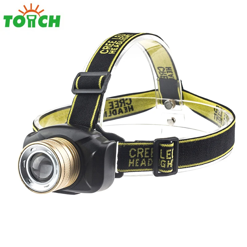 Cree Q5 Mini Headlight Head Flashlight Led Built in Battery Lightweight ...