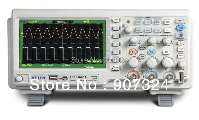 Free Shipping ATTEN ADS1102CAL 7inch Screen Digital Storage ...