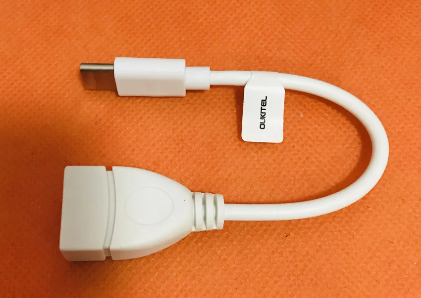 Cable adaptador de teléfono Original OTG a tipo C para Oukitel K6 ...