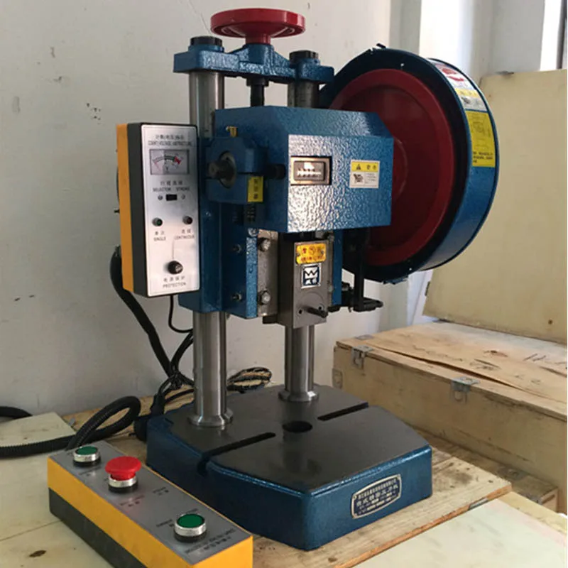 Desktop Punching Machine JB04-0.5T 220V 250W Manual Operation Double ...