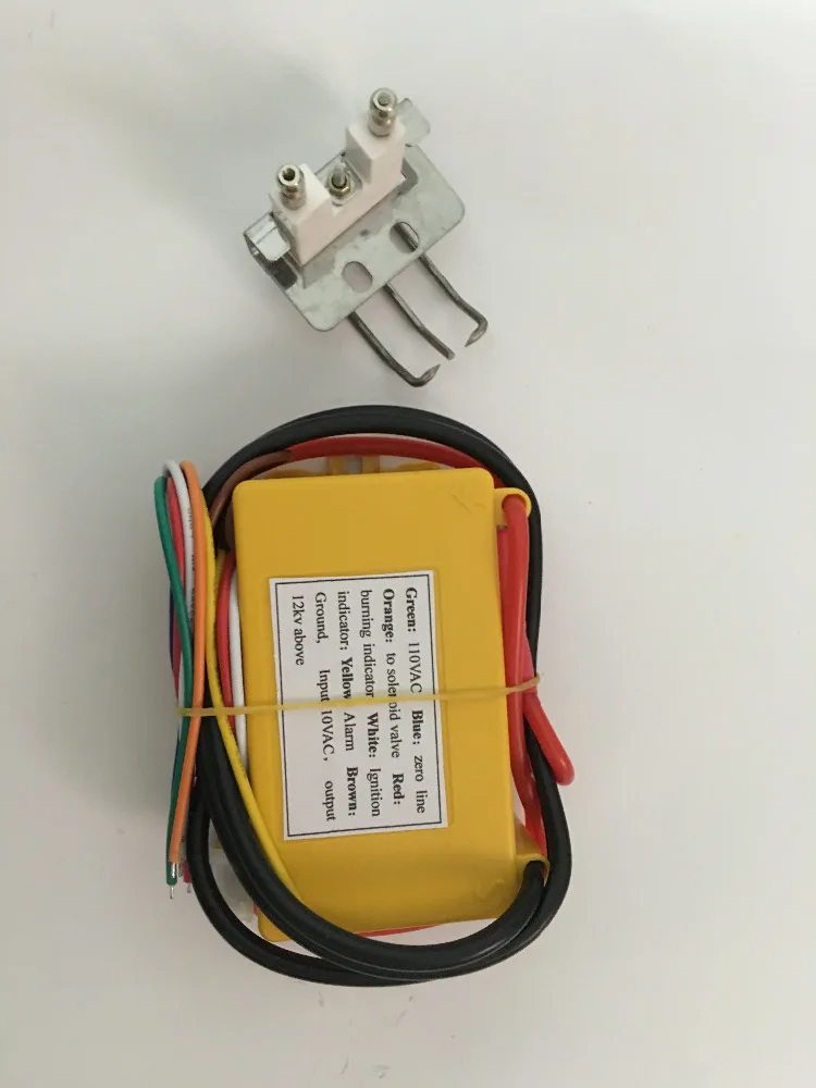 110vac Gas Ignition Transformer Unit With Spark Plug High Power Output ...