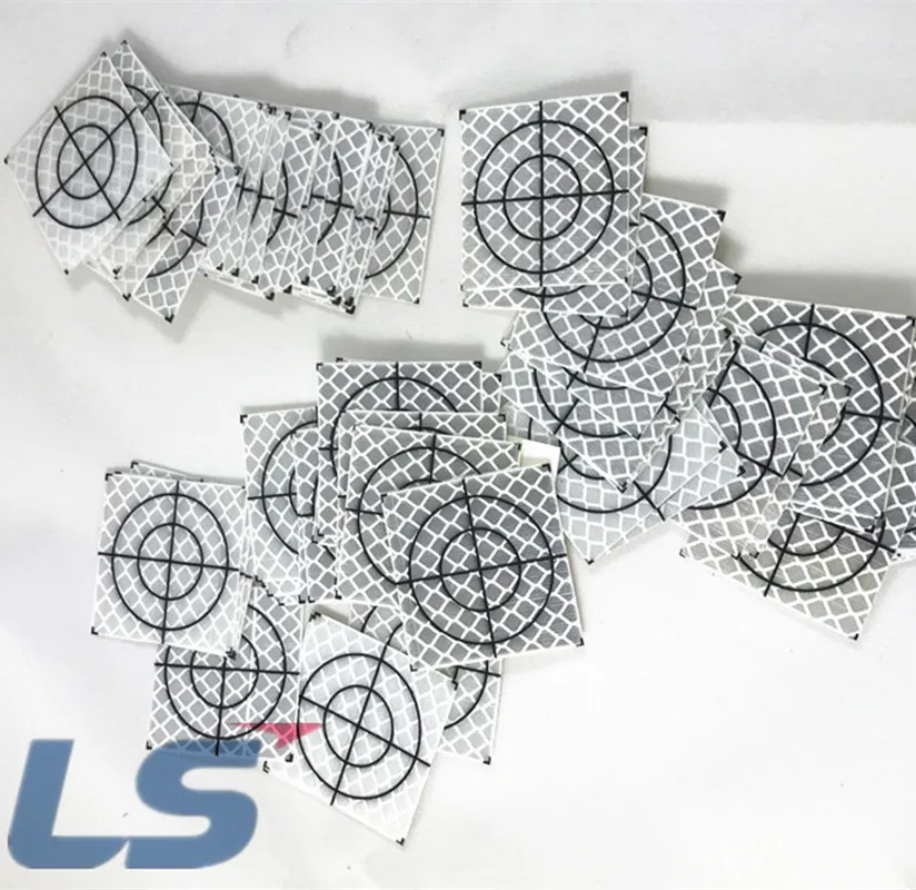 100pcs Reflector Sheet 100pcs Reflective Tape Target for surveying ...
