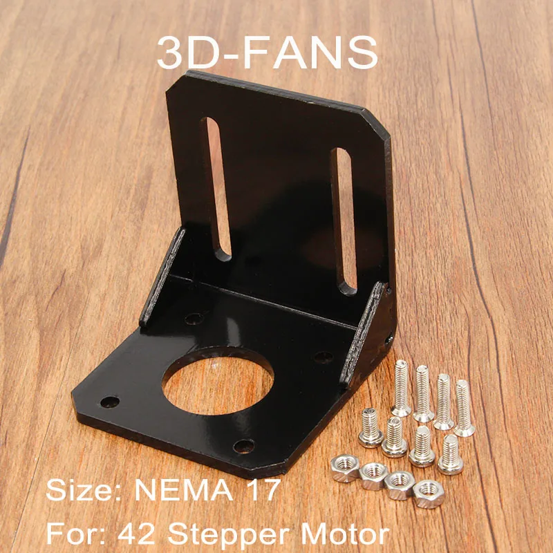 1PCS NEMA 17 Mounting L Bracket Mount Step Stepping 42 Stepper Motor-in ...