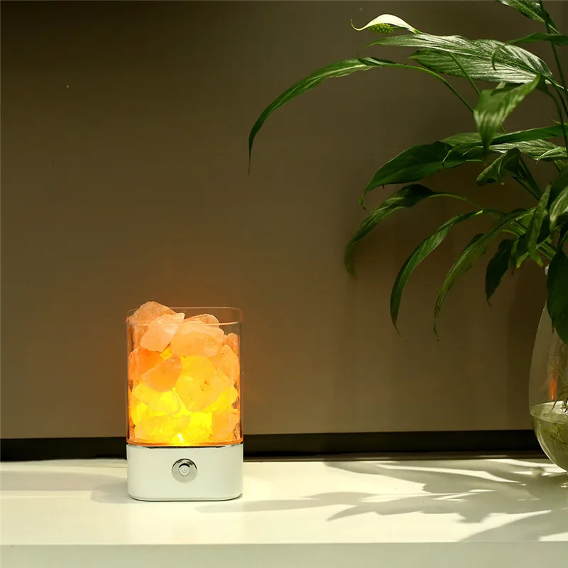 Buying Guide USB Rechargeable Salt Lamp Himalayan Crystal Salt Lamp ...
