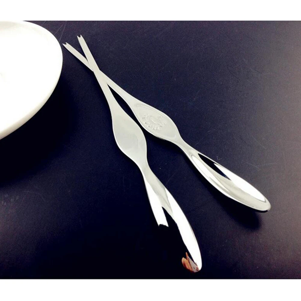 2Pcs Stainless Steel Lobster Fork Pick Seafood Prawn Crab Tool Cutlery 20cm|fork pick|lobster ...