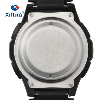 XINJIA New Talking Watch For Blind Men Women Casual Sport Digital ...