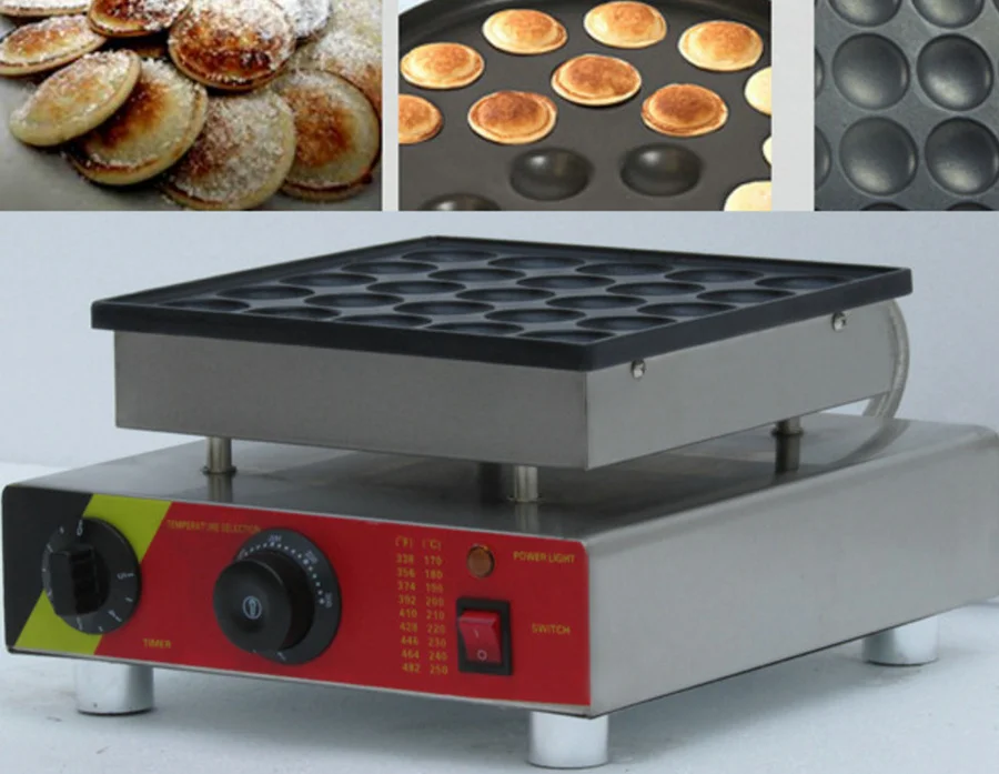 Electric Waffle maker 220v electric Muffin machine 25 hole mini pancake ...