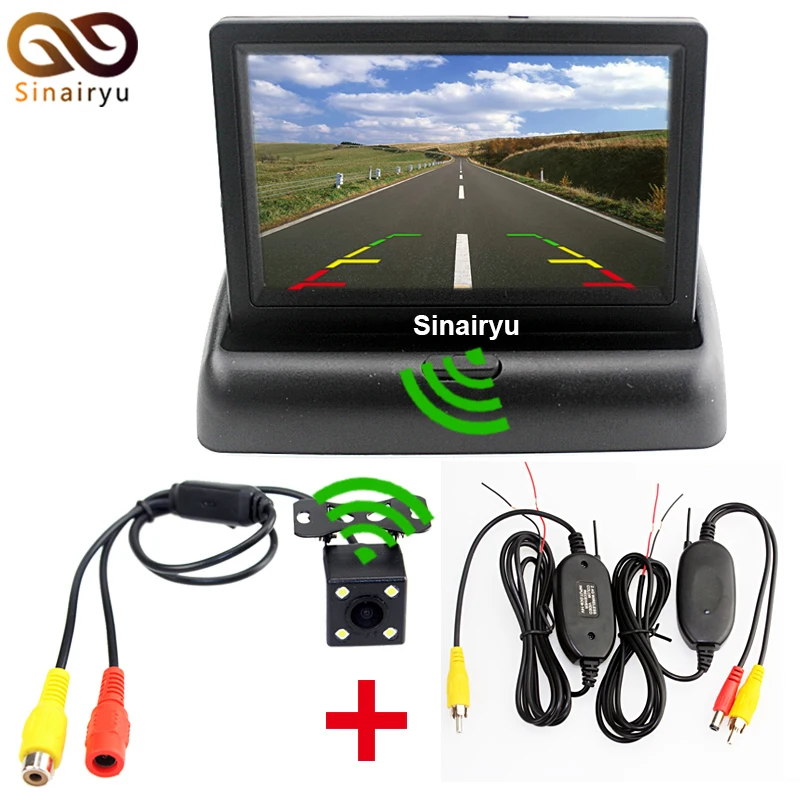 Wireless Parking Assistant System of car style , DC 12V Folding Car ...