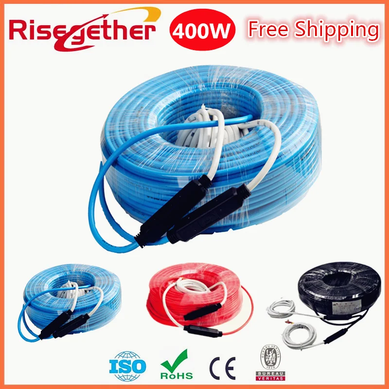 400W Electric Heating Cable For Indoor Floor Heating 220V/230V Optional ...