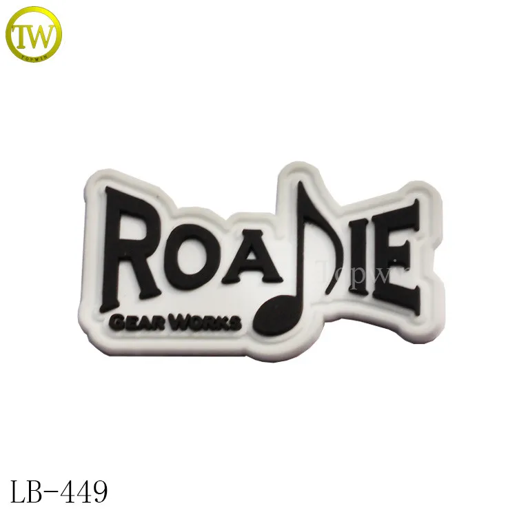 Lb449 Custom Rubber Pvc Patches For Band Name Or School Name - Garment ...