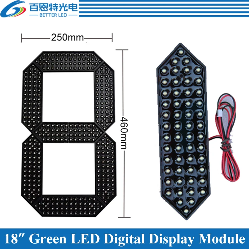 4 unids/lote de módulo de número Digital LED de 7 segmentos para ...