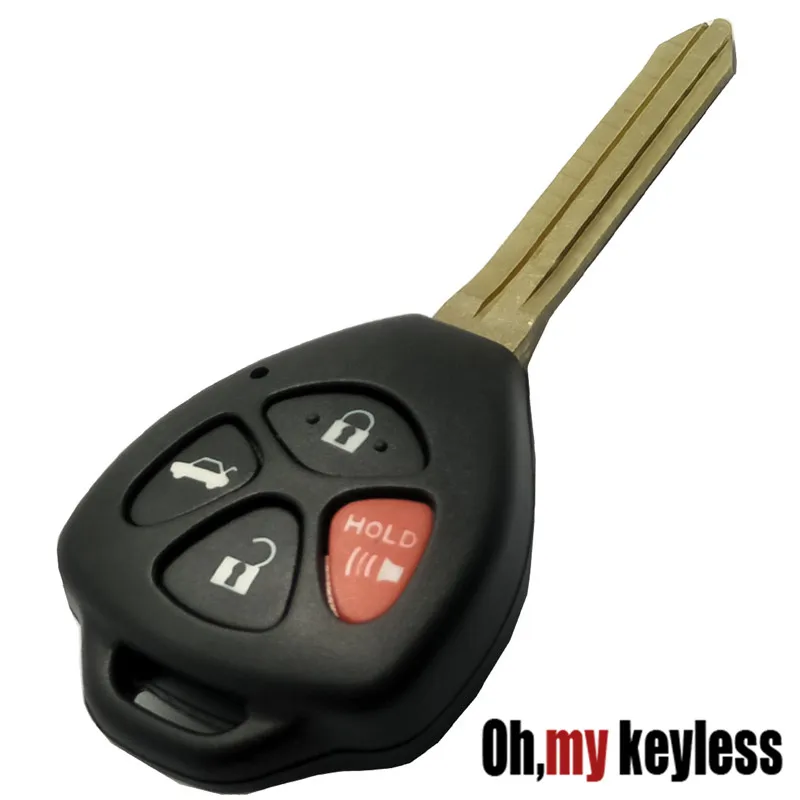 20pcs/lot Key Case For Toyota Camry Prado Rav4 Verso Avalon Venza Yaris ...