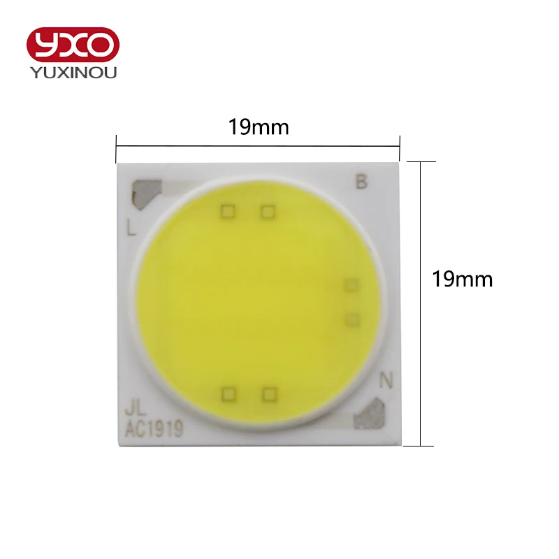 YXO YUXINOU светодиодный COB чип 50 Вт 40 Вт 30 Вт 20 Вт 10 Вт AC 220 В 110 В без необходимости ...