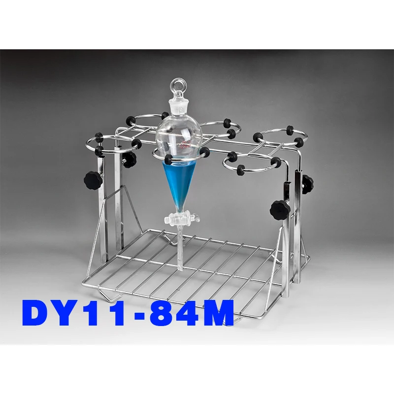 Stainless Steel Separating Funnel Stand 6Holes For 125ml Separating ...