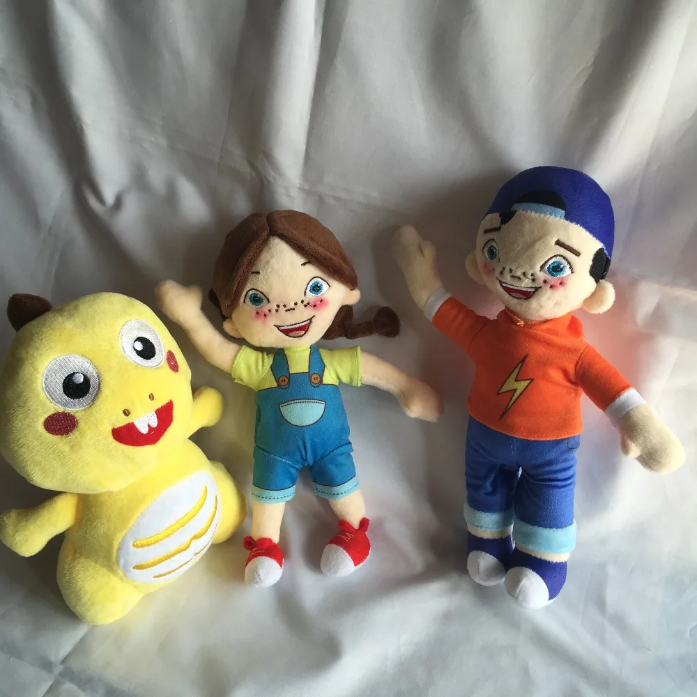 Toys for Baby Super Cute Vipkid Mike And Meg Plush Toy Dino Friends One ...