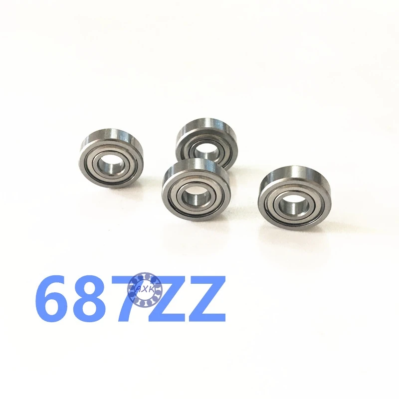 687ZZ Bearing ABEC 1 7x14x5 MM Miniature 687Z Ball Bearings 687ZZ 687 ...