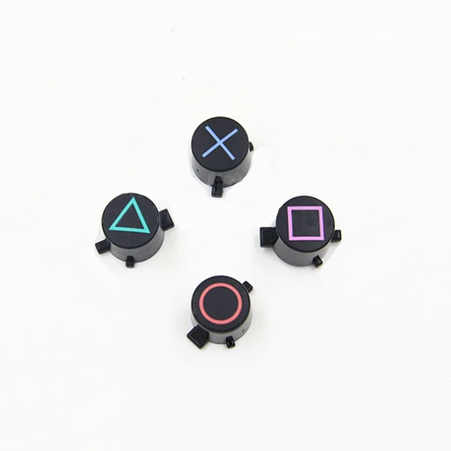 Aipinchun 4Pcs/Set Symbols Face Button Custom Kit for Sony Playstation ...