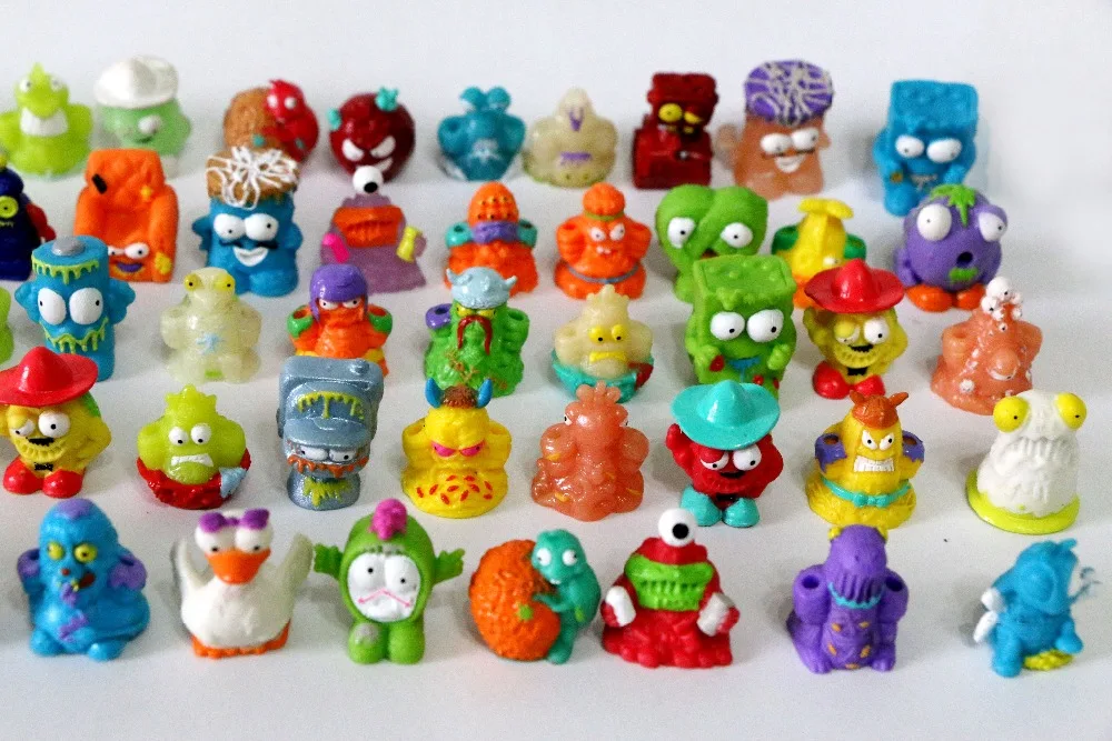 O for U 20Pcs/lot Action Figures Toys Anime Moose Trash Pack Dolls Kids ...