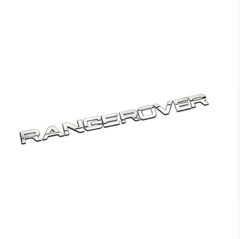 High Quality Car Styling Front Or Back RANGE ROVER Letters Logo Sticker ...