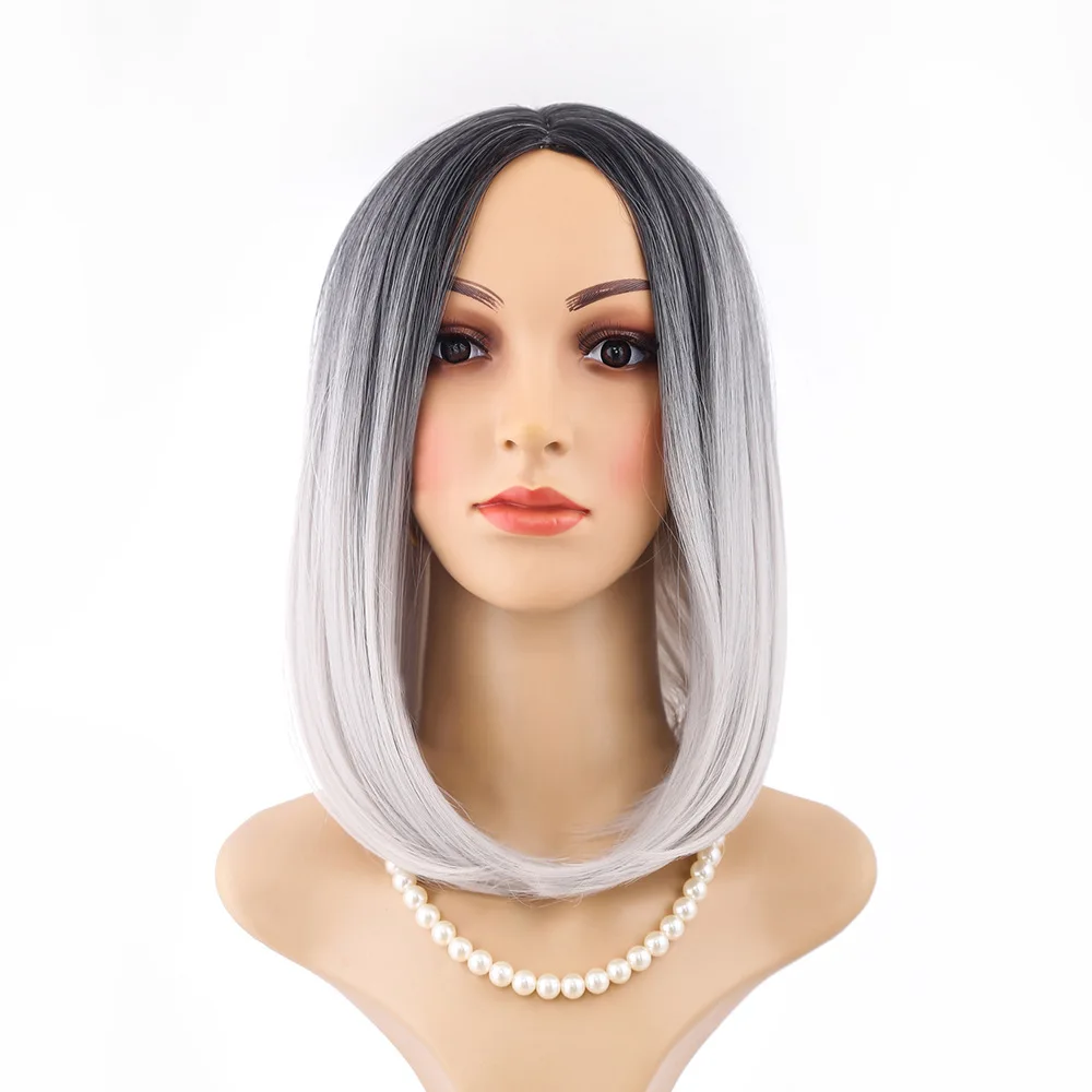 Europe and the United States wig star style hair ladies fashion ...