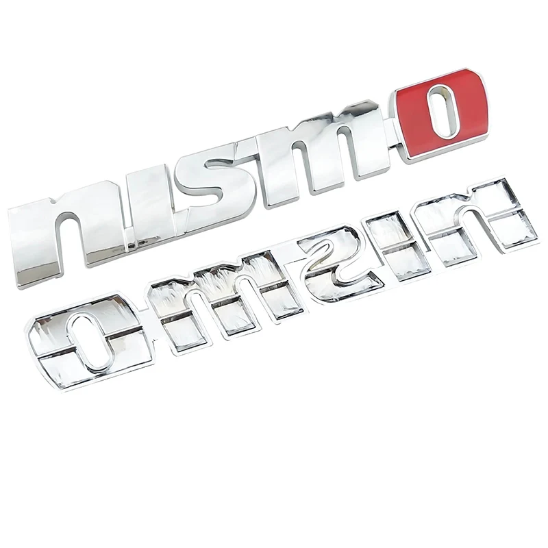 Metal NISMO Nismo 3D Auto Car Badge Emblem Decal Sticker For Nissan ...