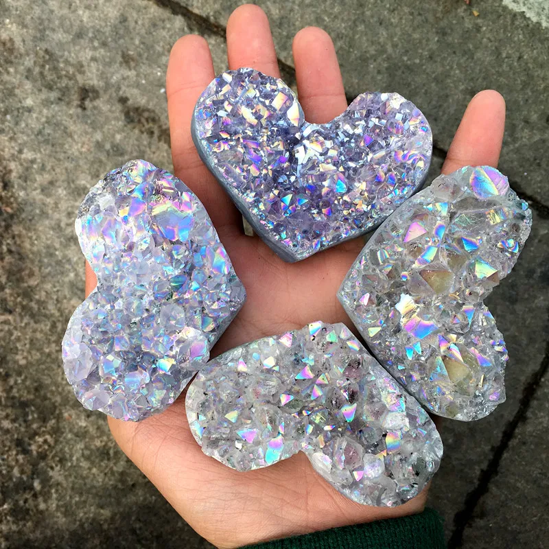 Rainbow angel aura quartz - gertypersian