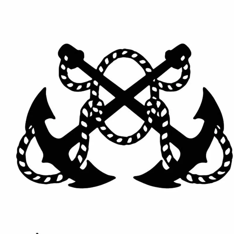 Navy Crossed Anchors