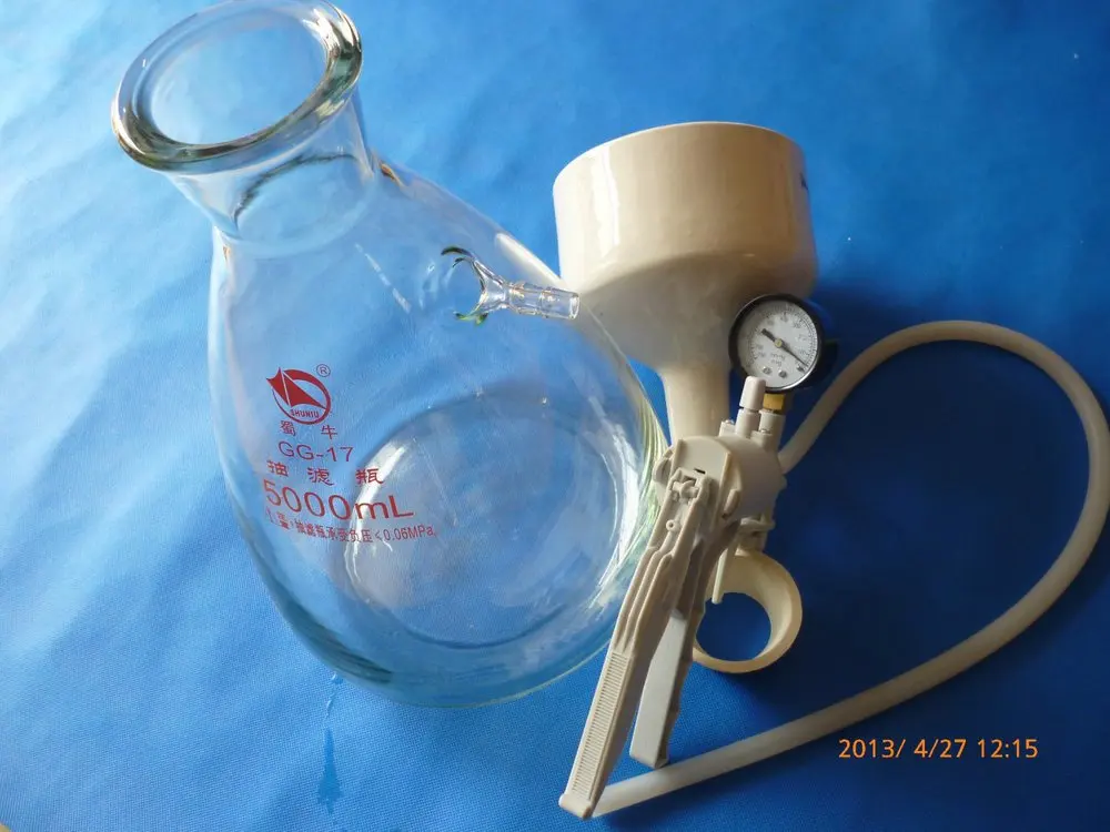 Aparato de embudo Buchner de 5000ml (5L), Kit de embudo de filtración ...