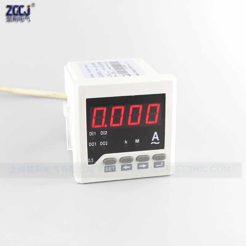 digital AC 200A current panel meter with current transformer Current ...