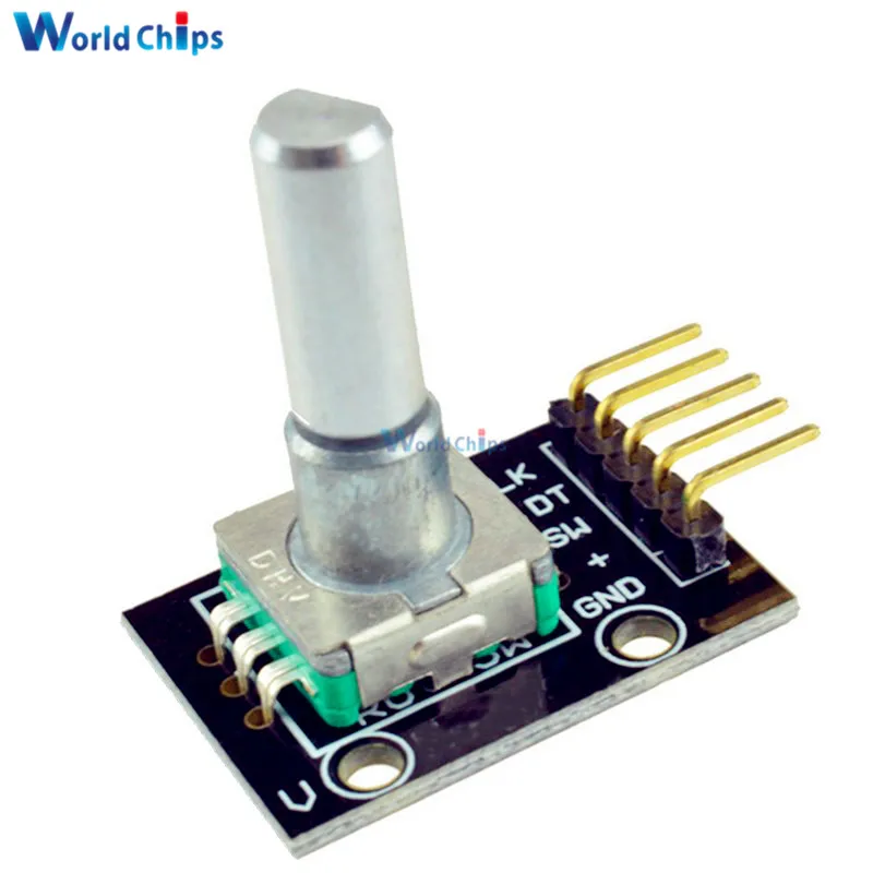 2pcs Ky 040 360 Degrees Rotary Encoder Module For Arduino Compatible Brick Sensor Switch