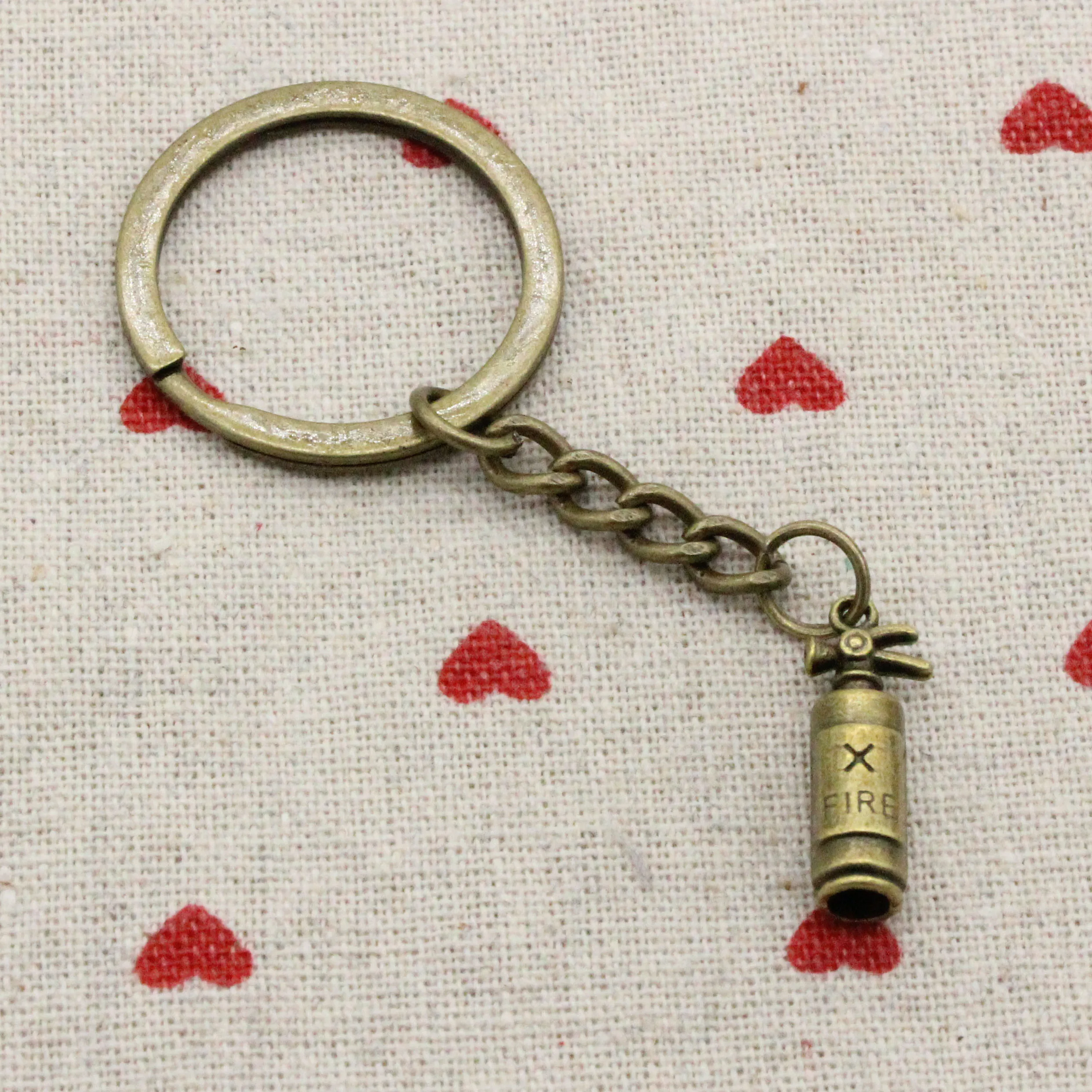 Fashion Diameter 30mm Metal Key Ring Key Chain Jewelry Antique Bronze ...