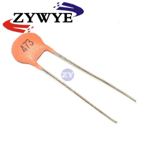Ceramic Capacitor 47NF 50V new 100pcs 4mm x 3mm 50 Values 50V Ceramic ...
