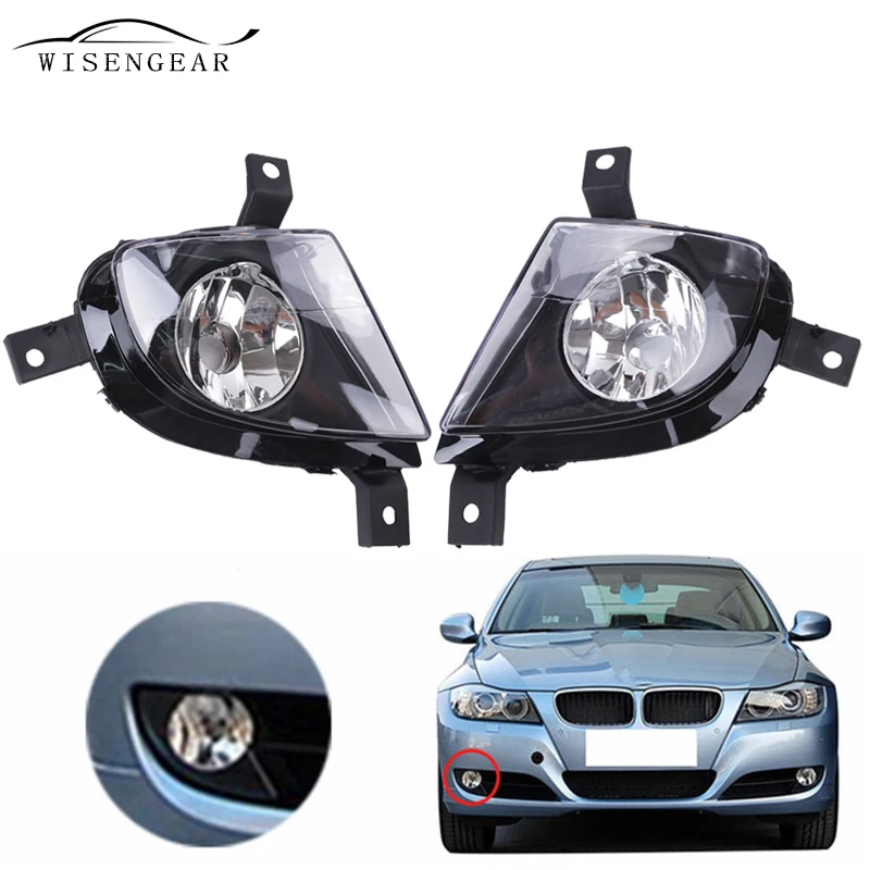 WISENGEAR For BMW E90 E91 Fog Light Spotlight Driving Lamp 3 Series ...