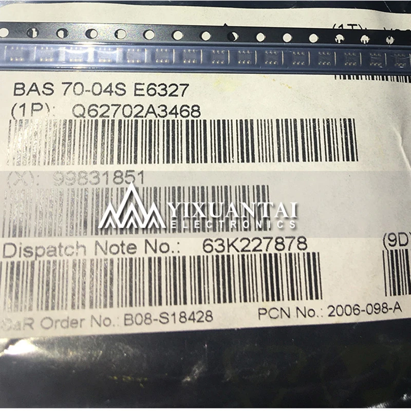 50cs/lot Free shipping original(BAS70-04S 74) (BAT54BRW-7-F KLB ...