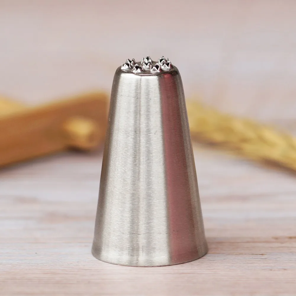 234-Multi-Open-Nozzle-Tip-Stainless-Steel-Icing-Piping-Tips-Cake-Cream ...
