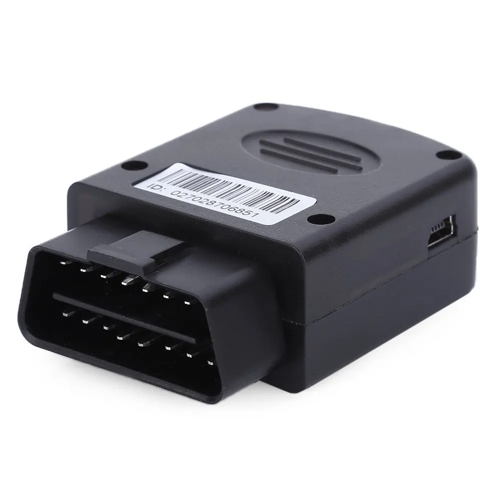 Easy Install Obd Vehicle Gps Tracker Real Time With Sos Over Speed