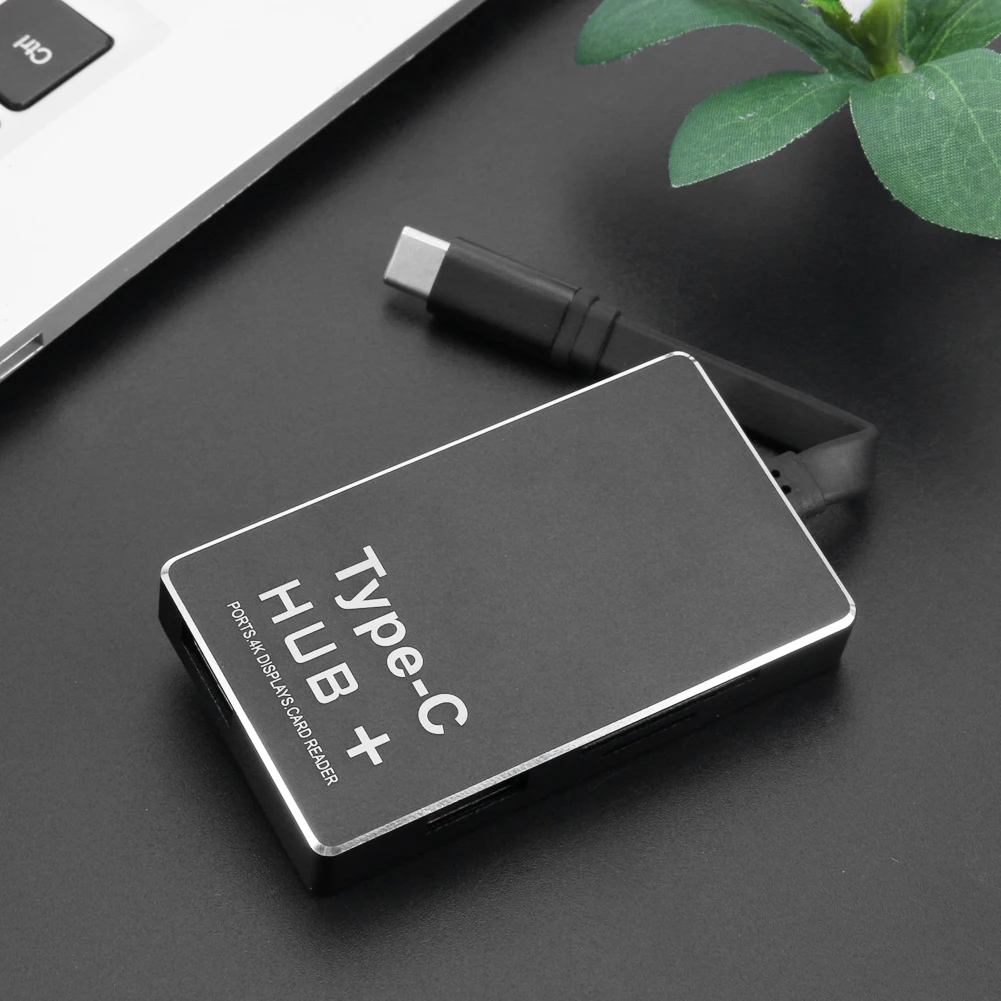 USB 3.1 Type-C Multi-function USB 3.0 HUB Micro SD Card Reader Computer ...