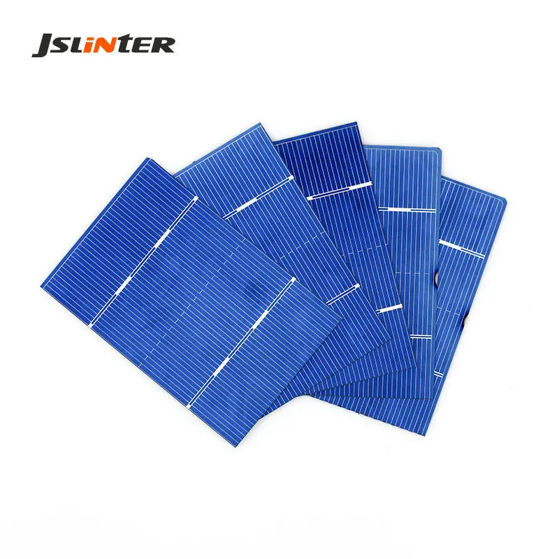 JSLINTER 50pcs Cheap Solar Cell Battery Pack Silicon for DIY Power Poly ...