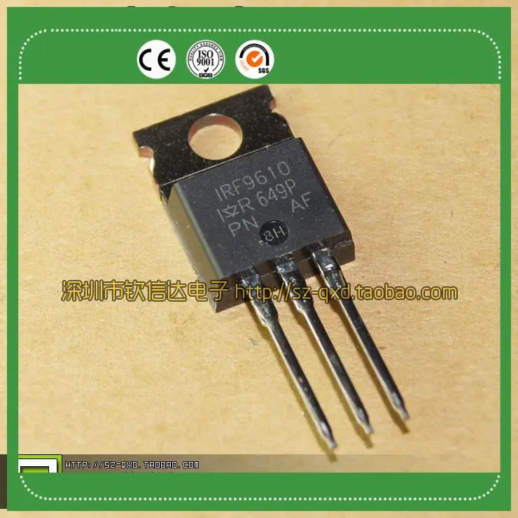 Free Delivery. IRF9610 IRF9610PBF 1.8A / 200V new import original FET ...