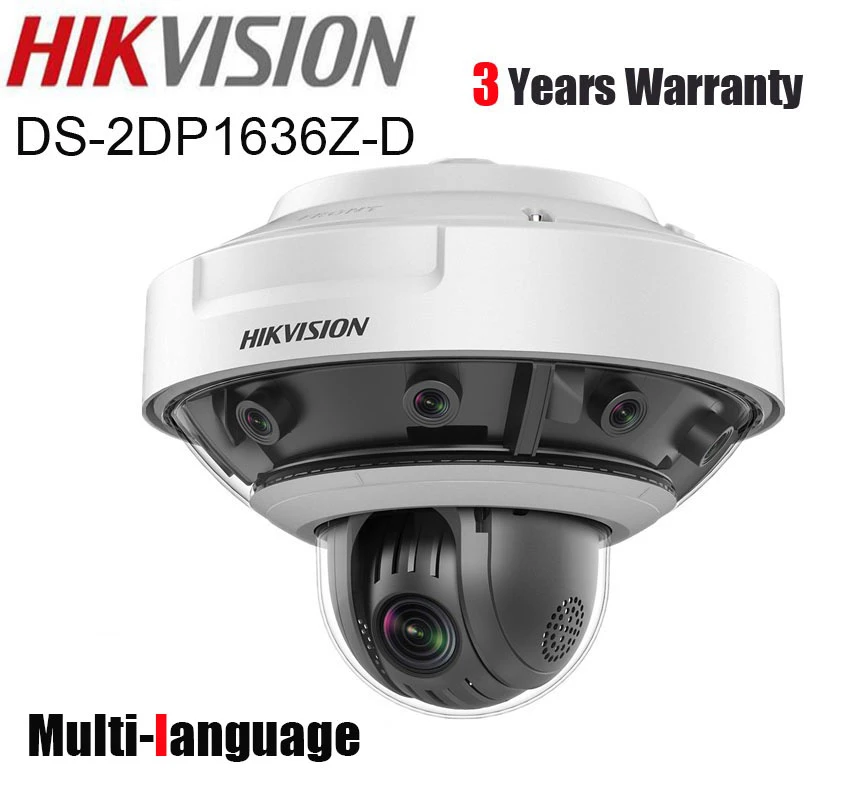 H ikvision DS 2DP1636Z D PanoVuชุด16MP 360องศาพาโนรามาและPTZกล้อง36X O ...