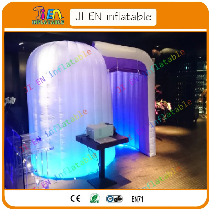custom wedding party booth tent inflatable photobooth led photo booth ...