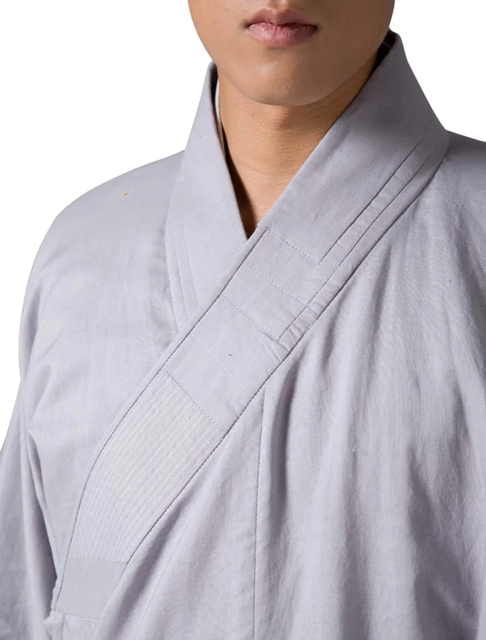 ZanYing Buddhist Monk Robe Meditation Religion Gown Linen Flax ZYS30