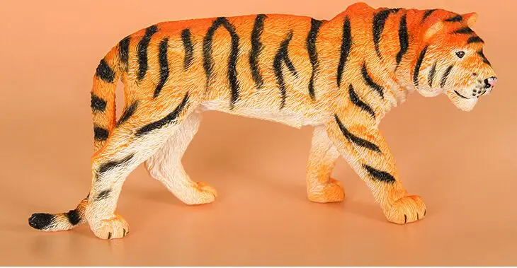 Simulation Tiger Static Plastic Toy About 27x8x13cm Model Environmental ...