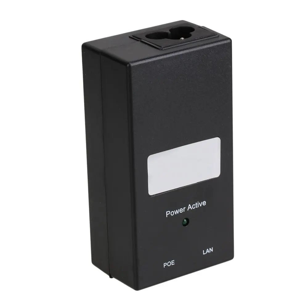 UBI-POE-24-5 DC 24 В 0.5A PoE мощность по Ethernet адаптер-форсунка ...