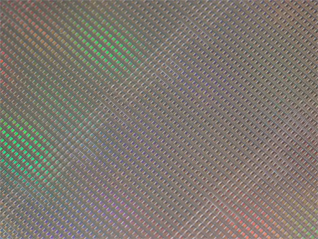 12 Inch Silicon Wafer Integrated Circuit Uncut Geek Toy Ornament Single ...