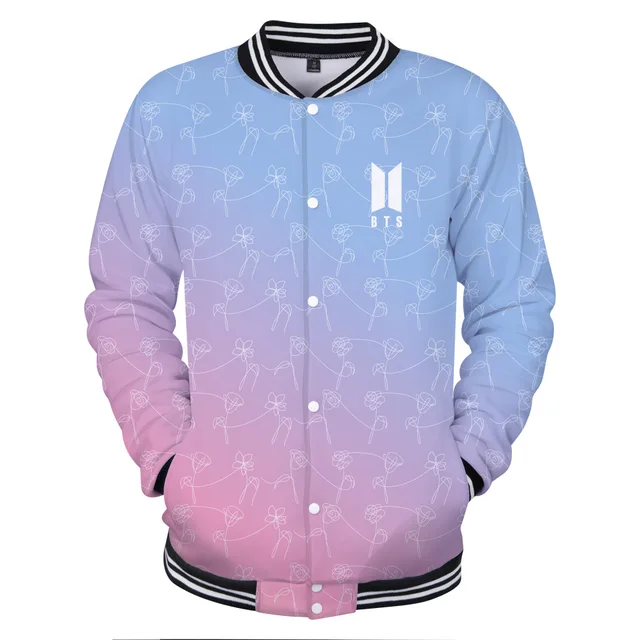 BTS 3D Print Love Yourself Bangtan Boys BTS Jacket Women Bangtan ...